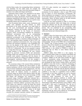 Use of Failure Mechanisms enhance FMEA and FMECA | PDF