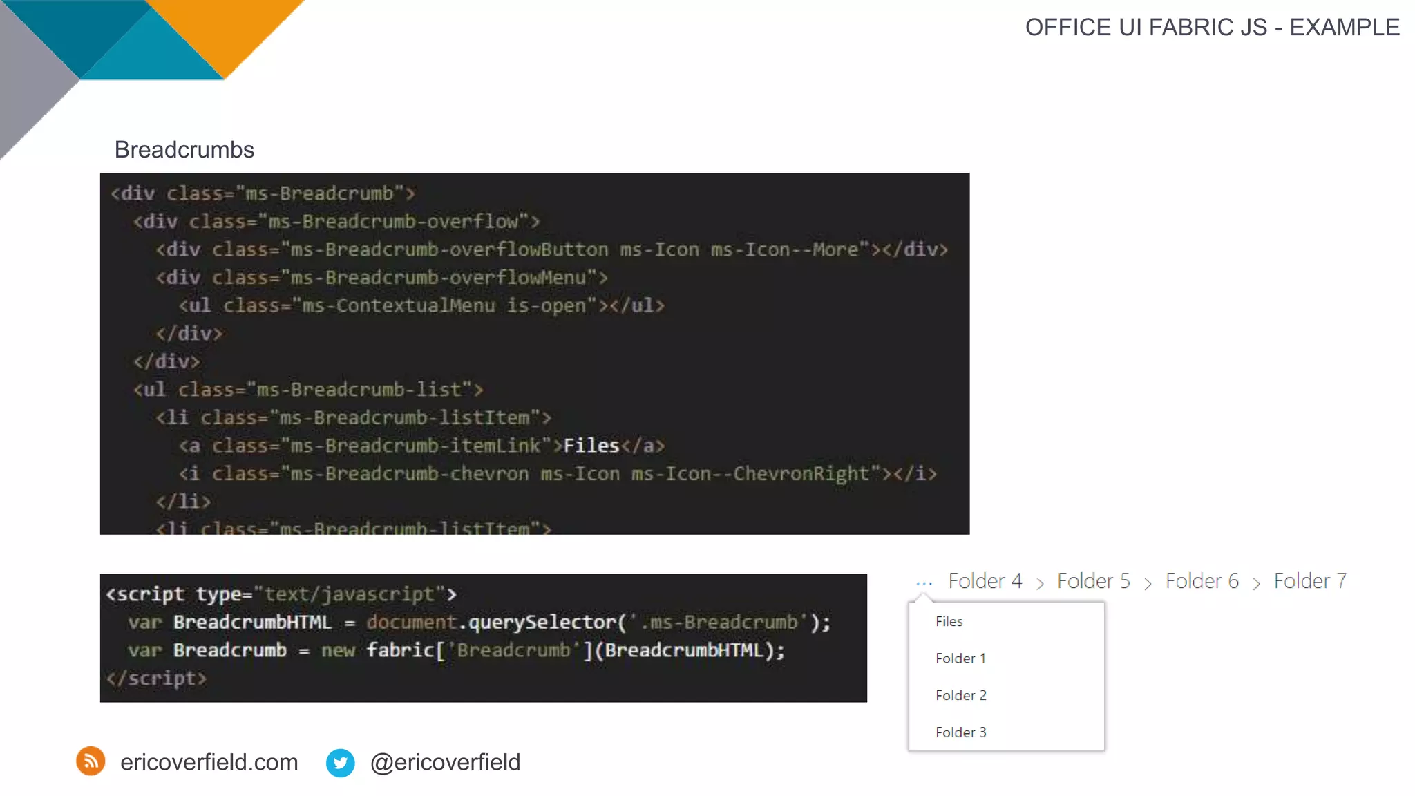 Use Office UI Fabric React to Build Beauty with SharePoint | PPTX | Web Development | Internet
