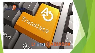 Use of first language in teaching second language. dr.ghobadirad ...