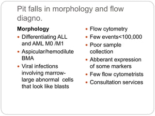 Use of flow cytometric immunophenotyping by teresa lotodo | PPT
