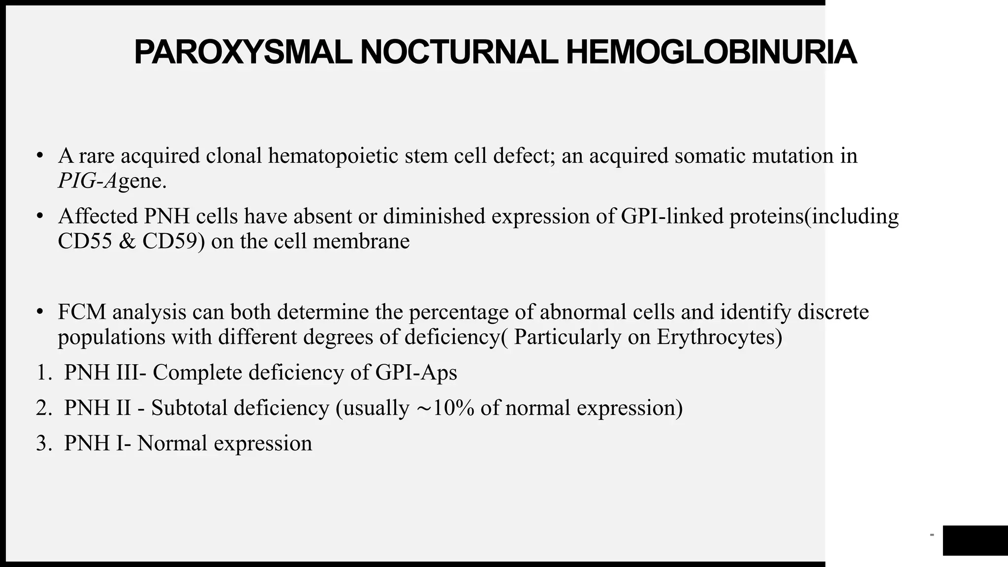 Use of flow cytometry in non neoplastic hematologic conditions | PPTX