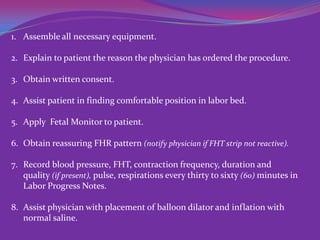 Use of foley catheter for cervical ripening | PPTX