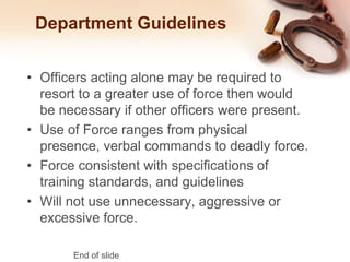 Use Of Force 09 | PPSX