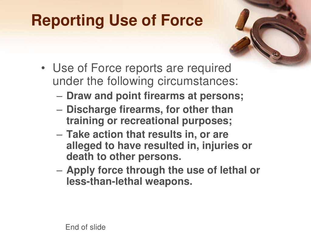 Use Of Force 09