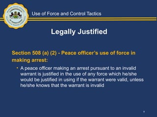 use of force and control tactics training ppt-2.pptx