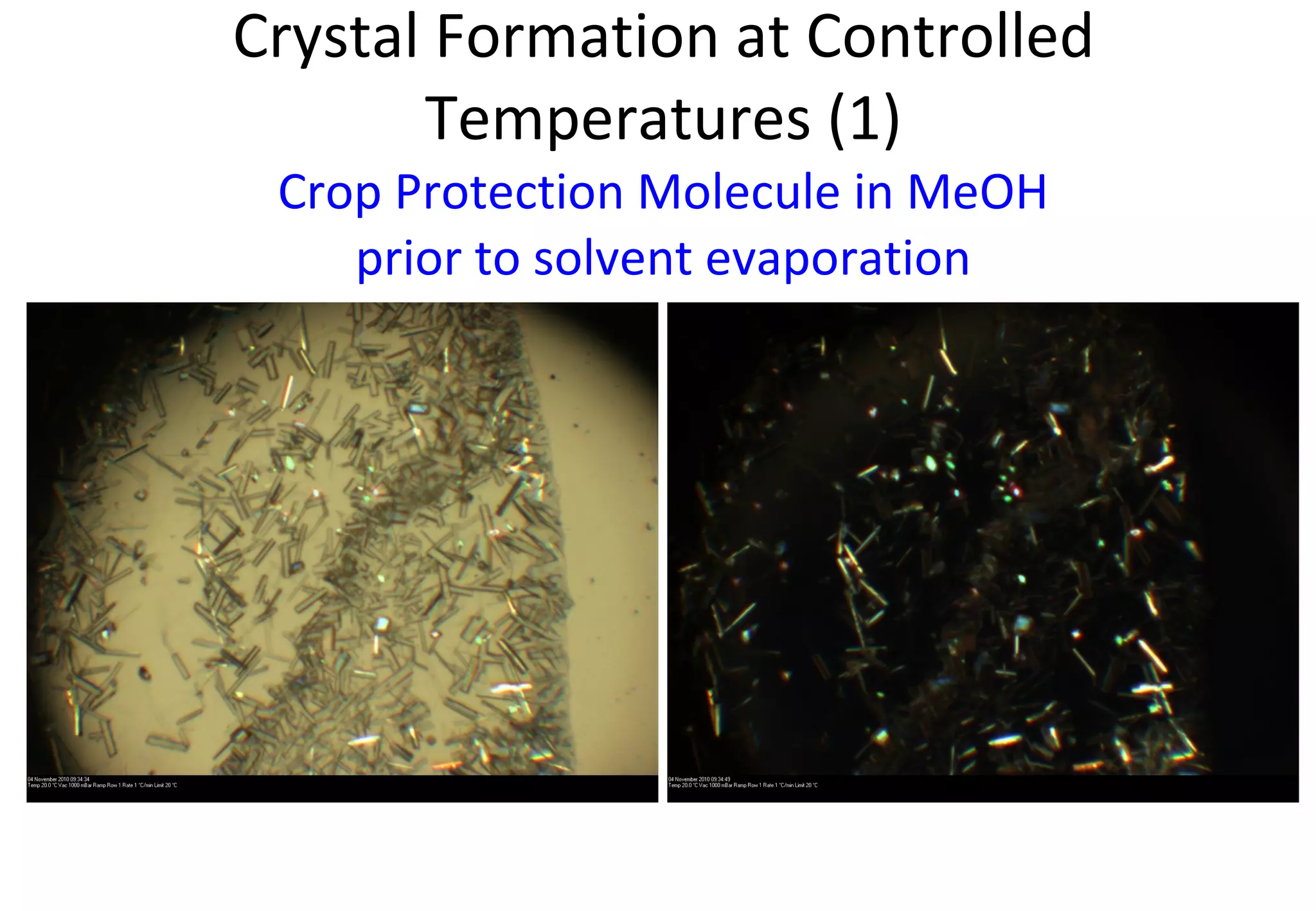 Use Of Freeze Drying Microscopy To Determine Critical Parameters | PPT