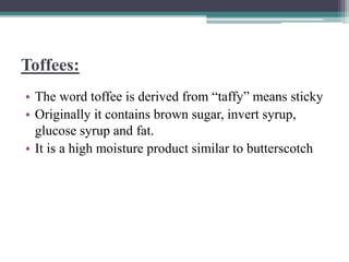 Use of functional compounds in chocolates,candies | PPT