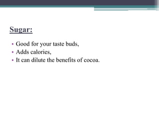 Use of functional compounds in chocolates,candies | PPT