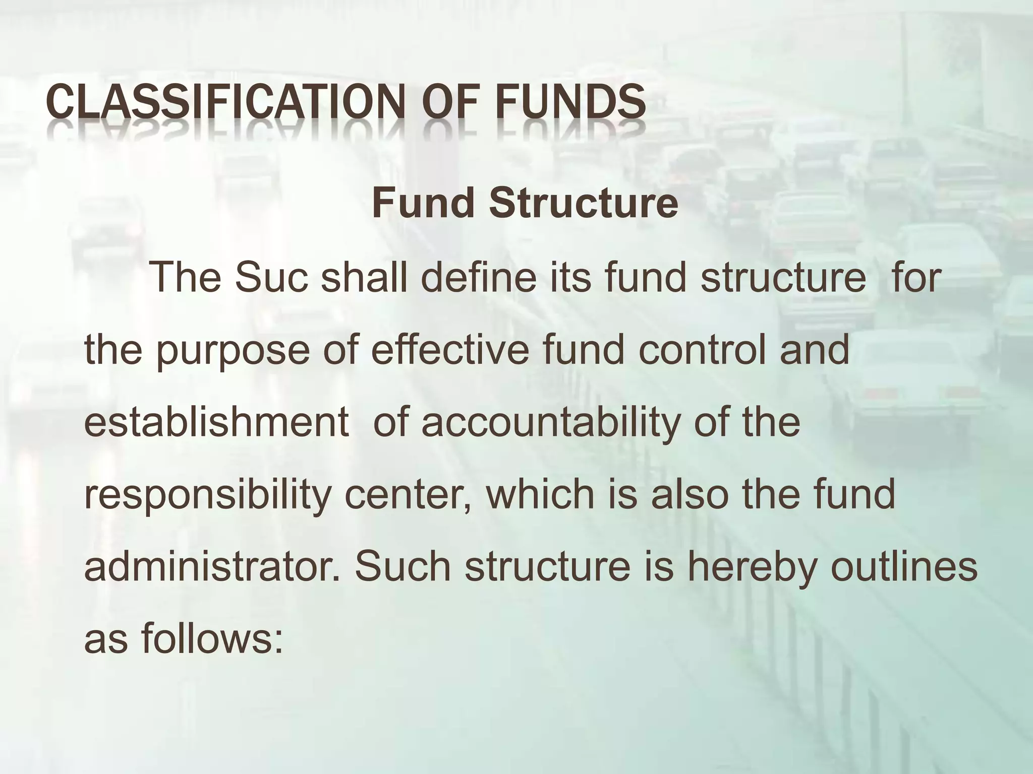 Use of funds and budget allocations in state universities and colleges ...