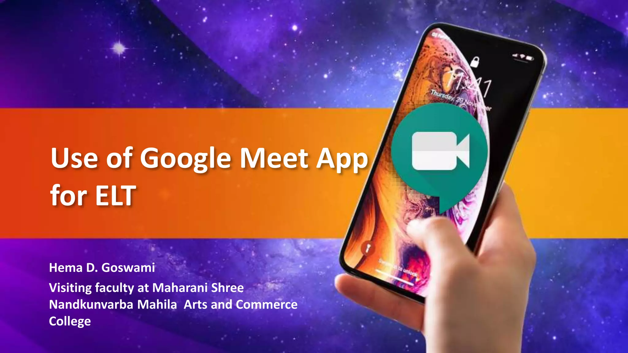 Use of google meet app | PPT
