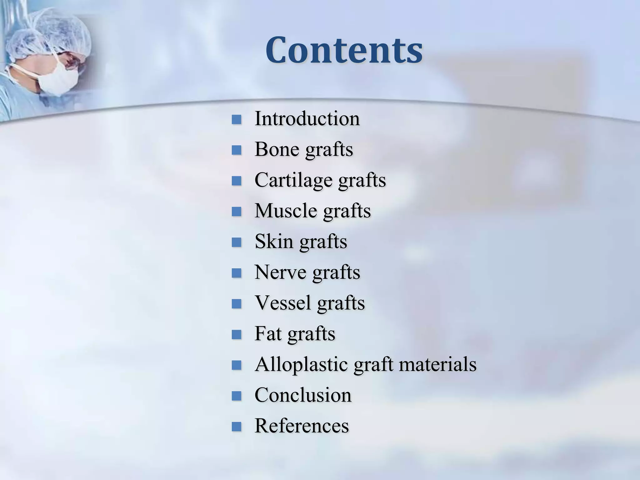 Use of grafts & alloplastic material in maxillofacial trauma | PPTX