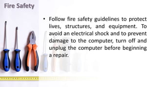 Use of hand tools | PPTX