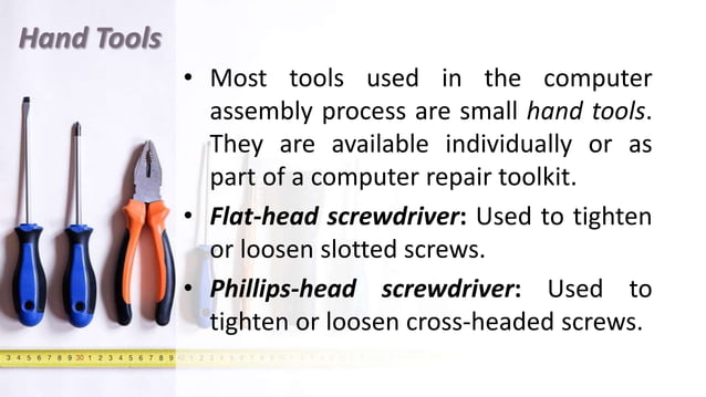 Use of hand tools | PPTX