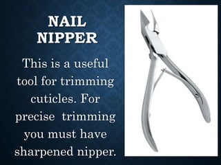 Use of hand tools and equipment | PPTX