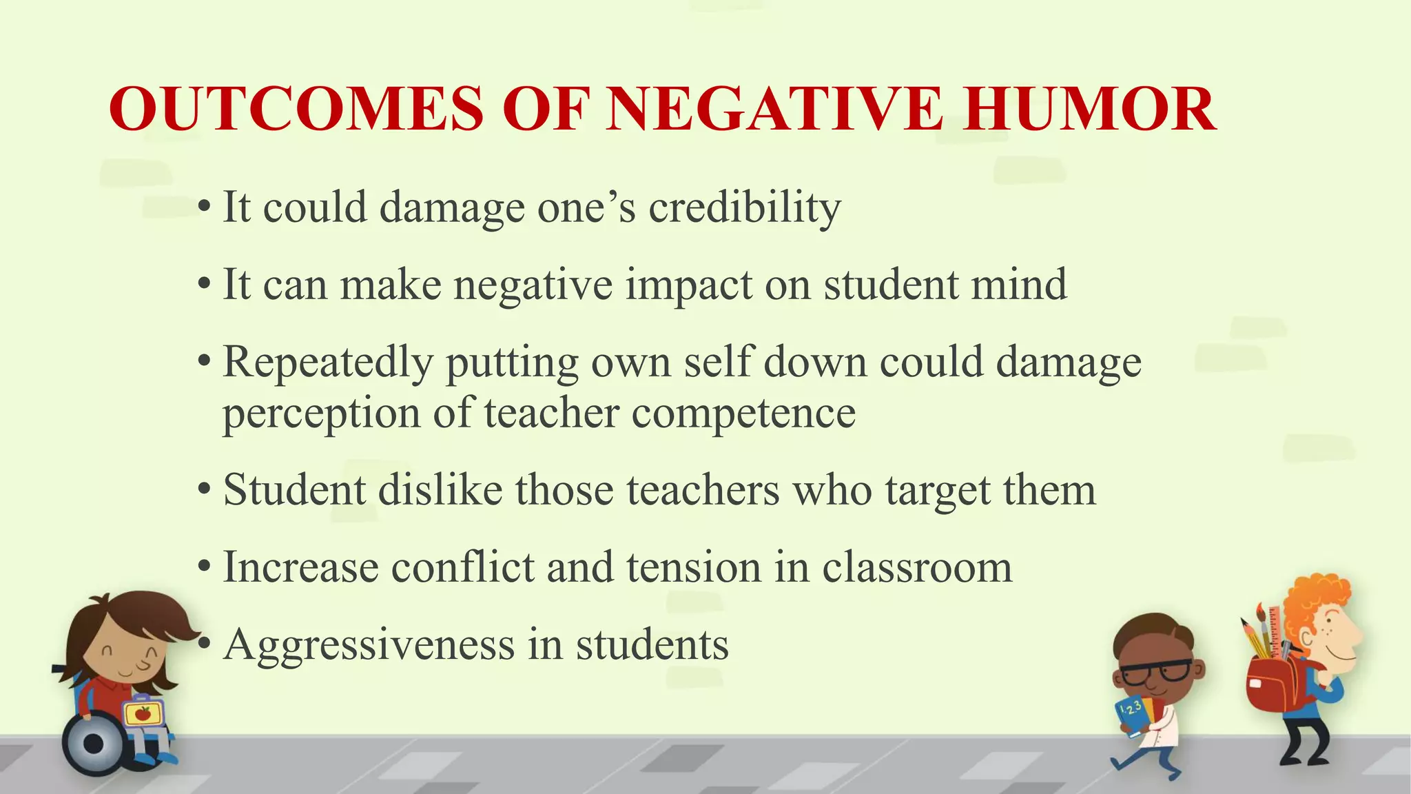 Use of humor in teaching | PPTX