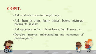 Use of humor in teaching | PPTX