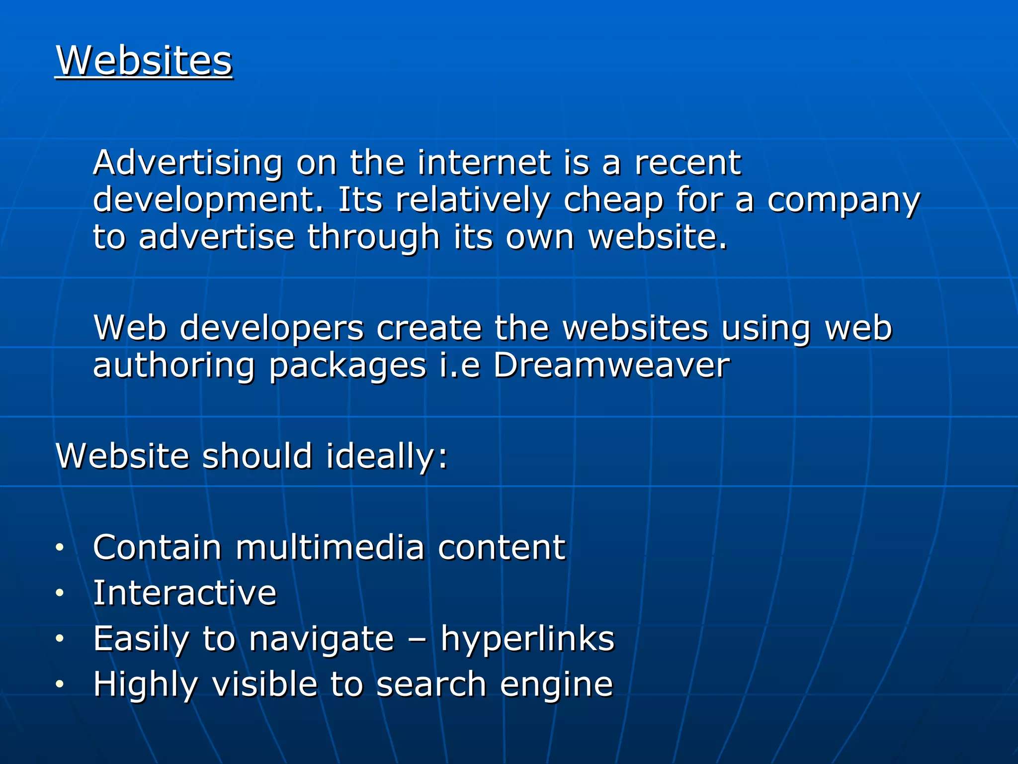 Use of ict in advertising | PPT