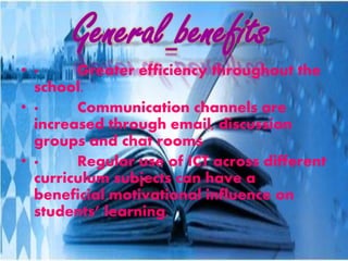 Use of ict in education | PPTX