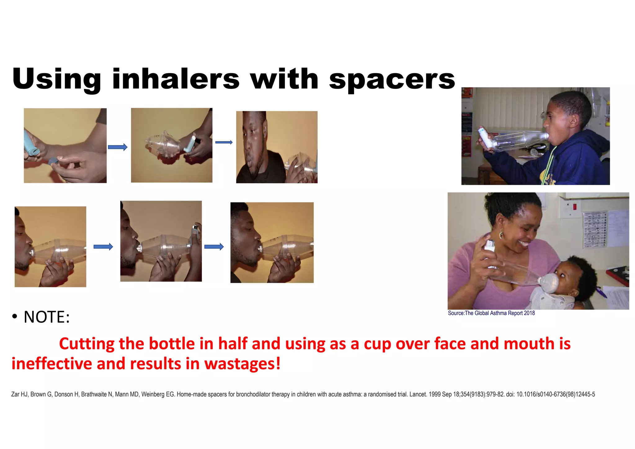 Use of inhalational devices in asthma Care | PDF