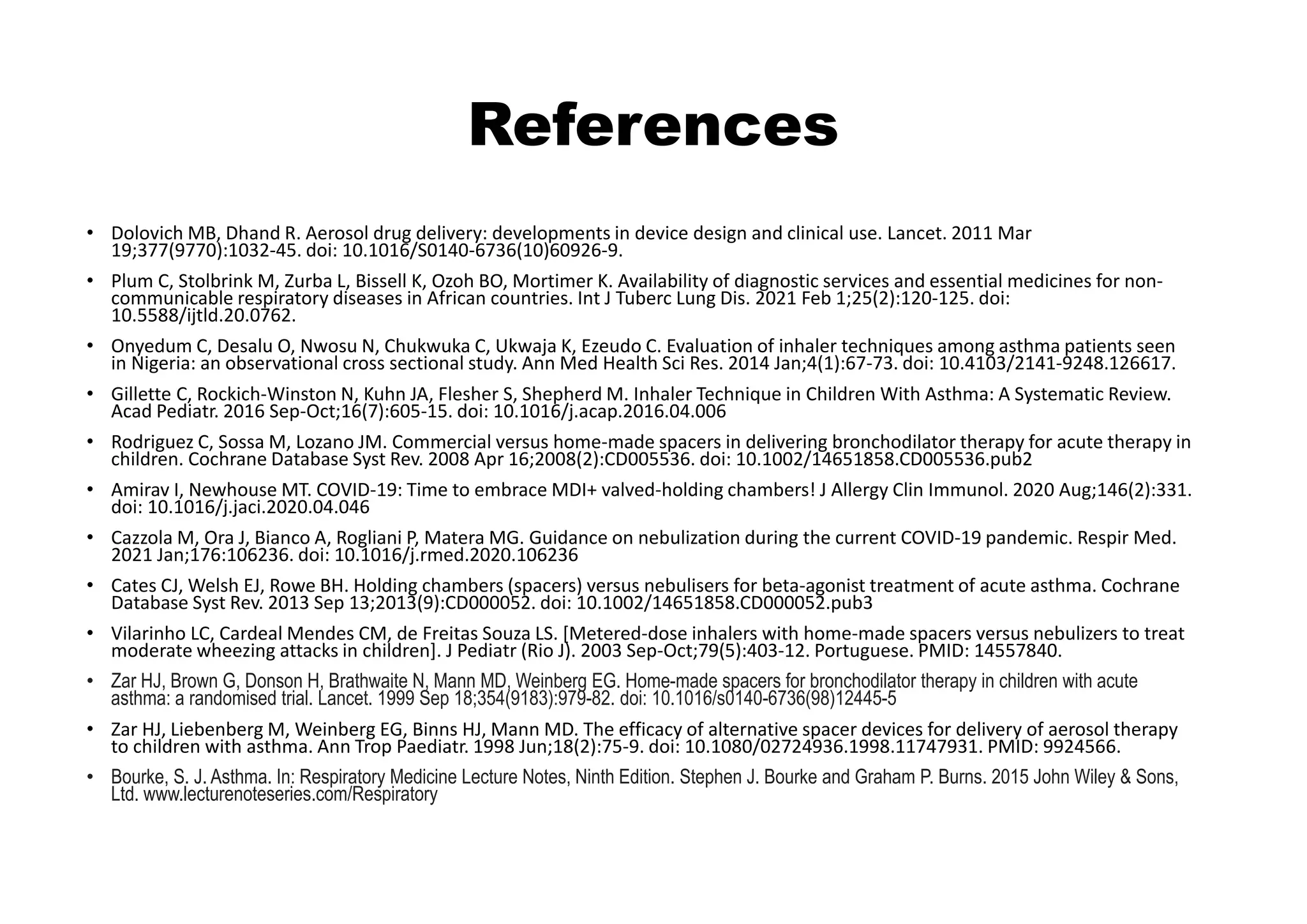 Use of inhalational devices in asthma Care | PDF