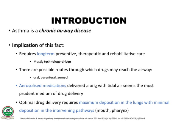 Use of inhalational devices in asthma Care | PDF | Lung and Respiratory ...