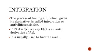 Use of integral calculus in engineering | PPTX