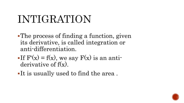 Use of integral calculus in engineering | PPTX