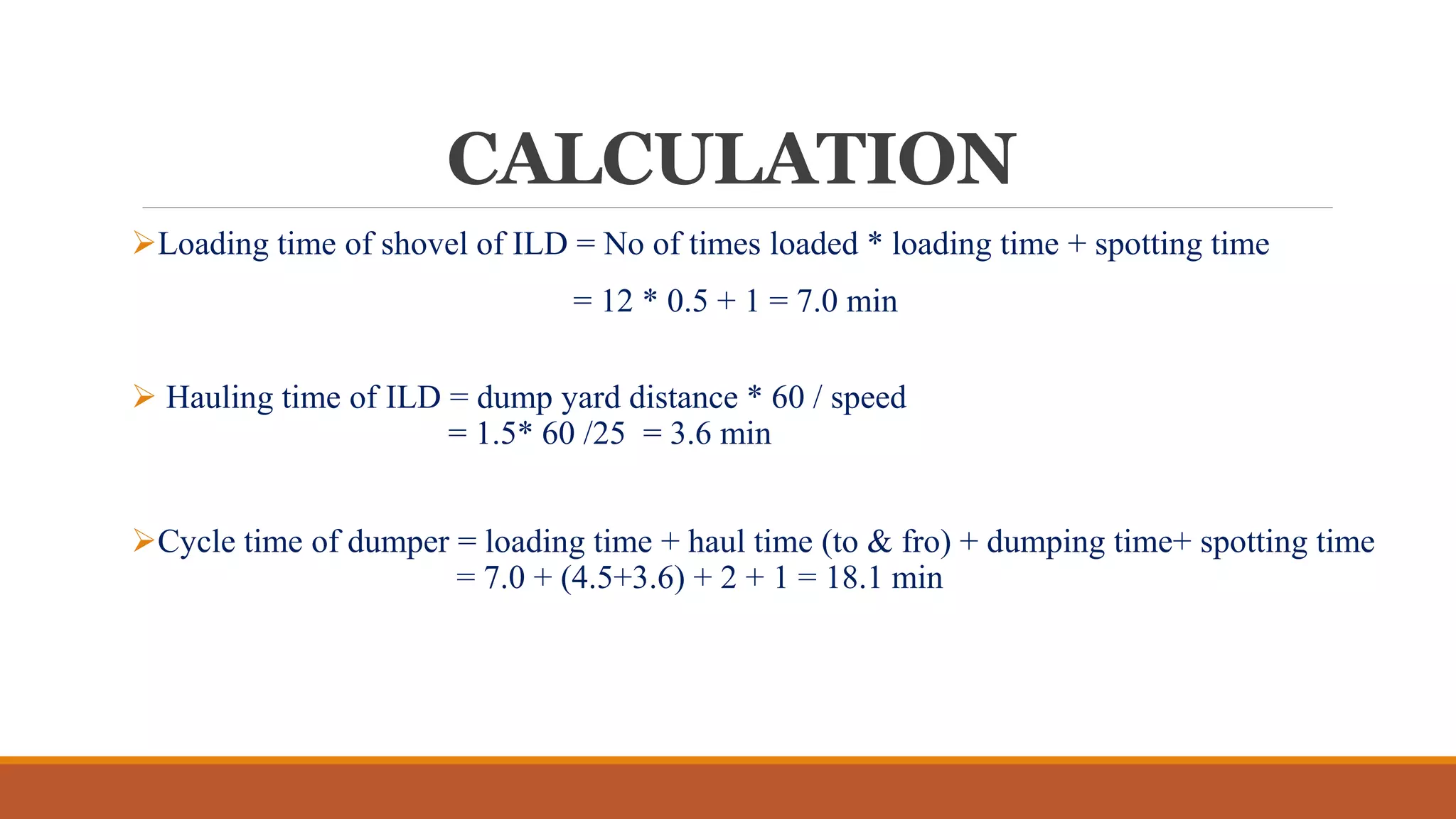 Use of Integrated loader dumper over Shovel dumper combination | PPTX
