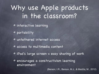 Apple In Education | PPT