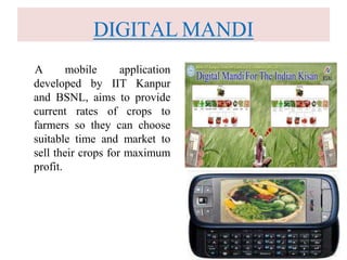 Use of IT in agriculture | PPTX