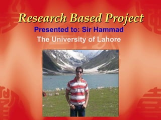 Muhammad asif presentation | PPT