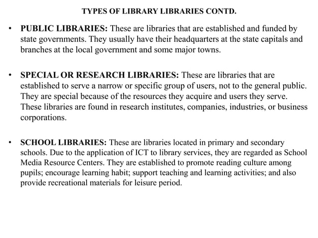 Use of library | PPTX | Tablets and E-readers | Consumer Electronics