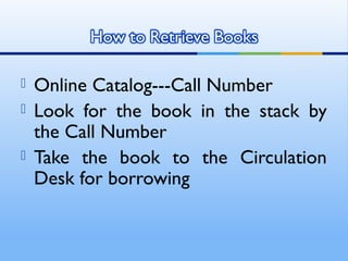 How to Use Library Services and Resources Effectively | PPT