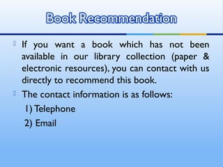 How to Use Library Services and Resources Effectively | PPT