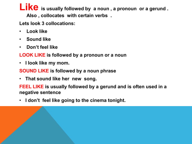 Use of like and as | PPTX