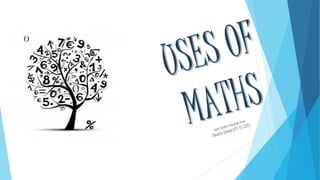 Use of mathmatics | PPTX | Physics | Science