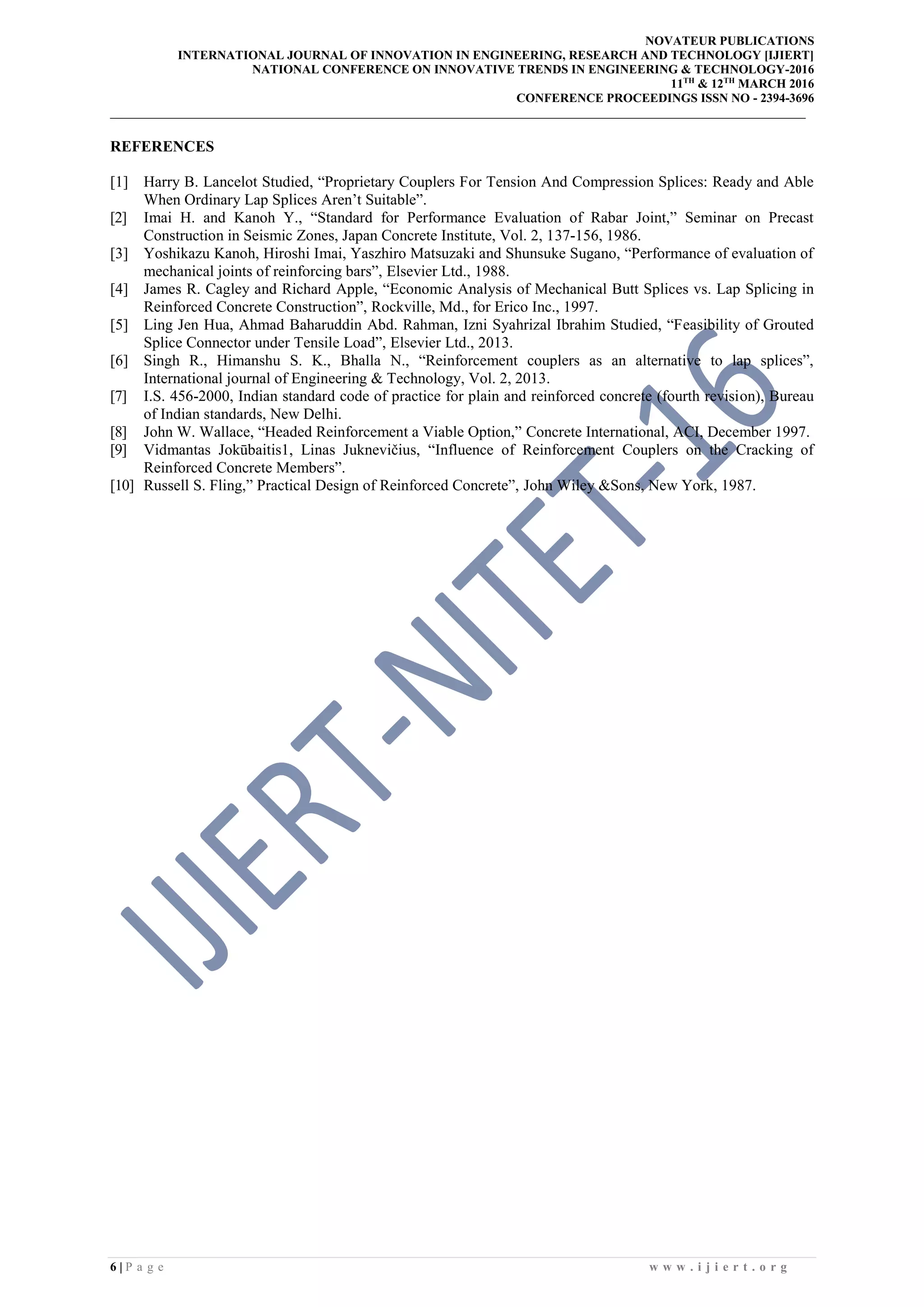 Use of mechanical_splices_for_reinforcing_steel | PDF