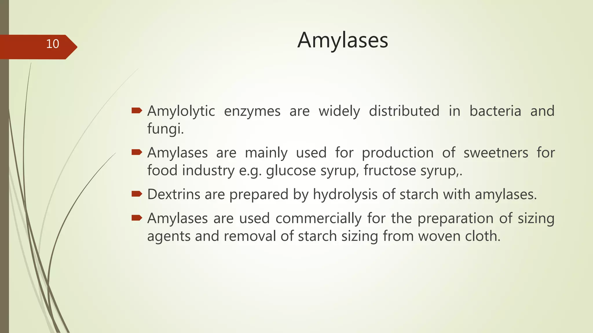 Use of microbes & enzyme amylase | PPTX