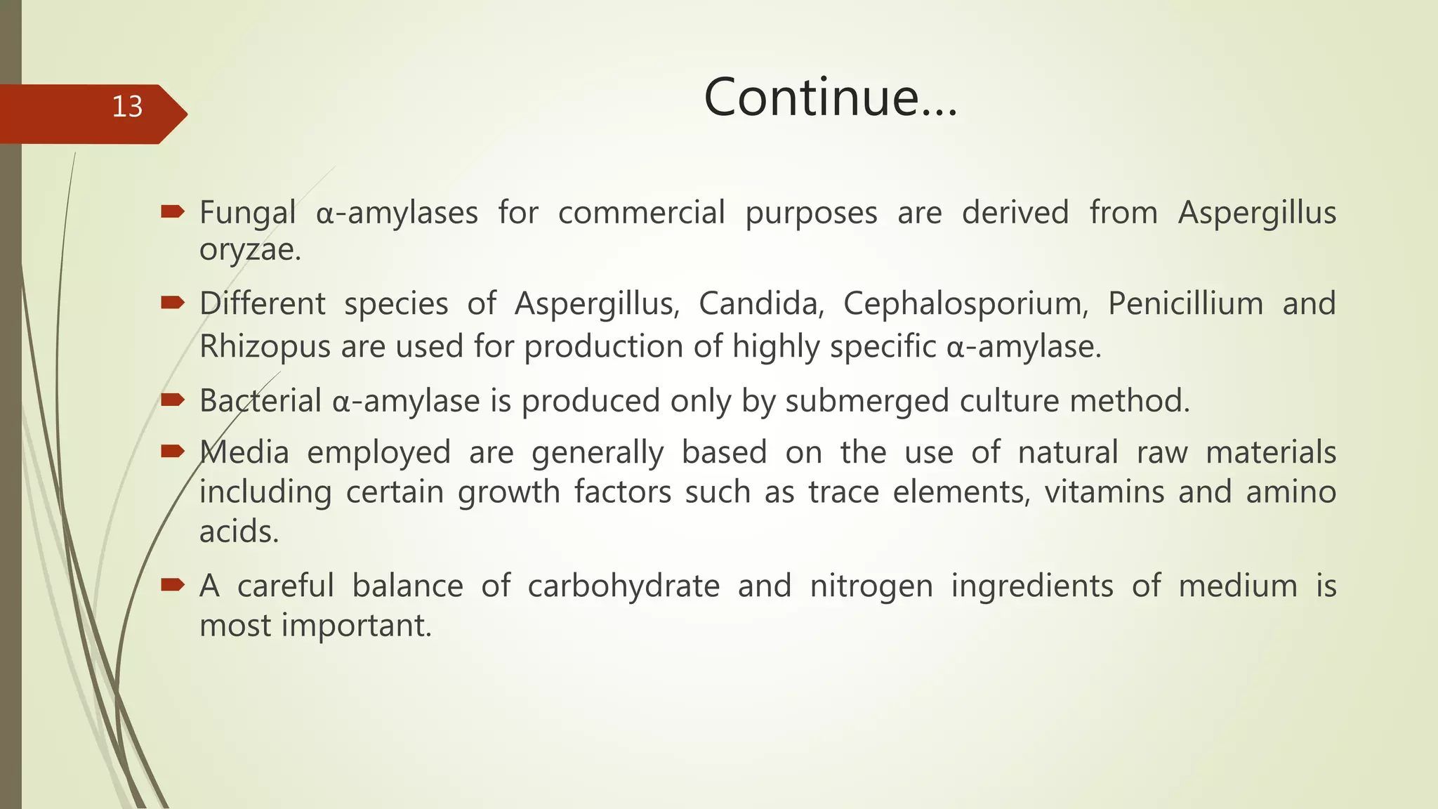 Use of microbes & enzyme amylase | PPTX