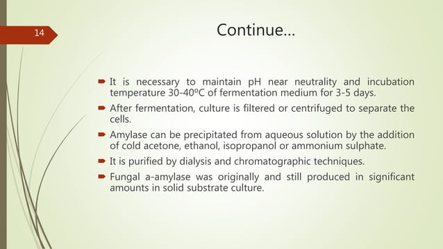 Use of microbes & enzyme amylase | PPTX | Chemistry | Science