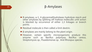 Use of microbes & enzyme amylase | PPTX