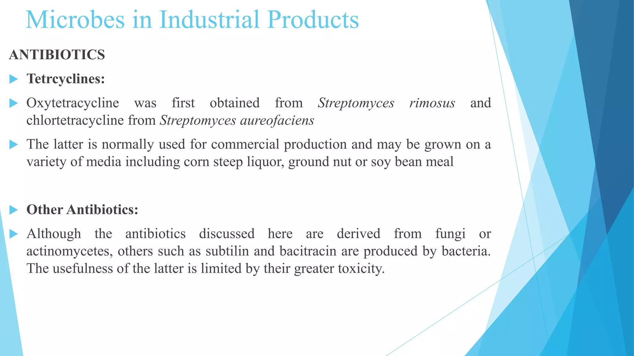 Use of microbes in industry | PDF