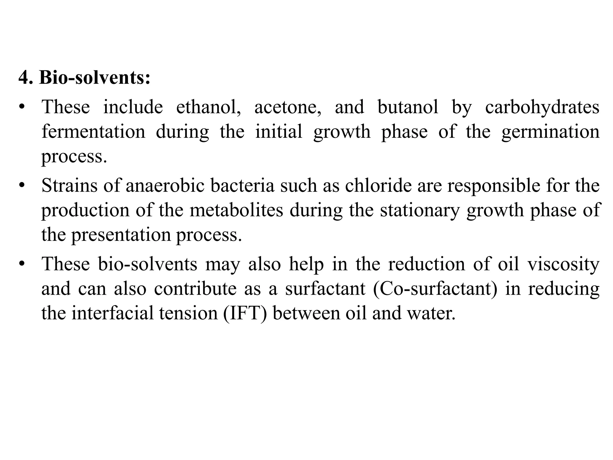 Use of microbes in mineral benefication and oil recovery | PPTX