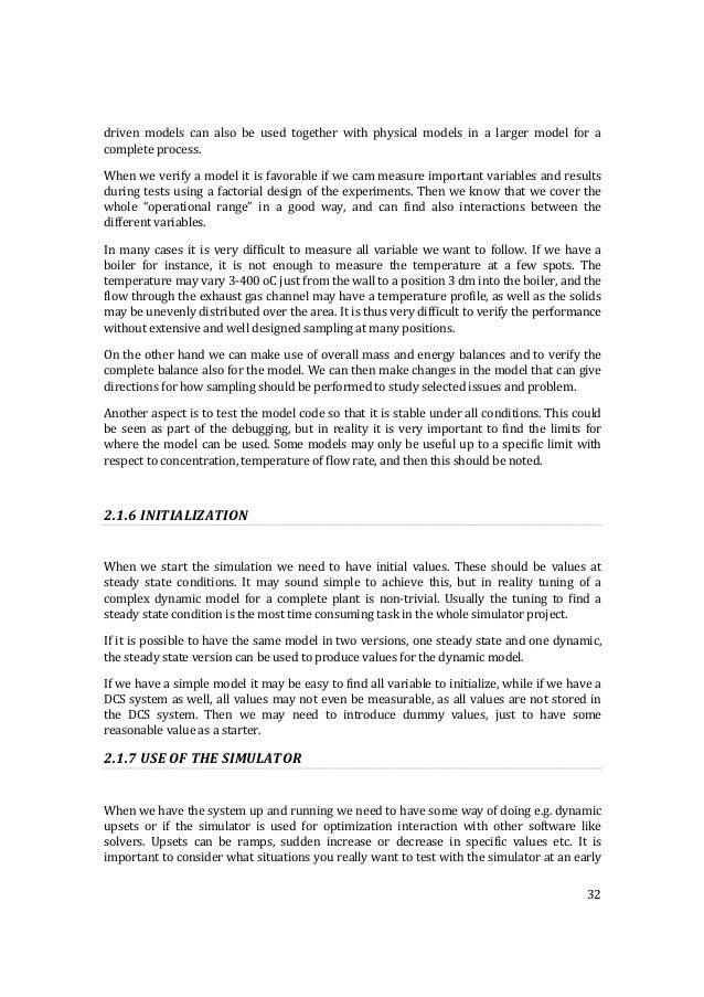 Use of modeling and simulation in pulp and paper making