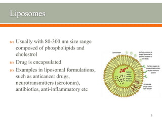 Use of nanoparticles in drug delivery | PPT