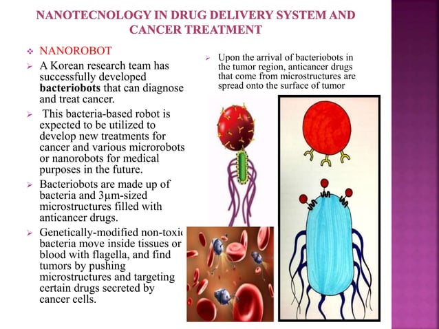 Use of Nanotechnology in Diagnosis and Treatment of Cancer | PPTX
