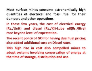 Use of natural gas as fuel in mines | PDF