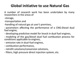 Use of natural gas as fuel in mines | PDF