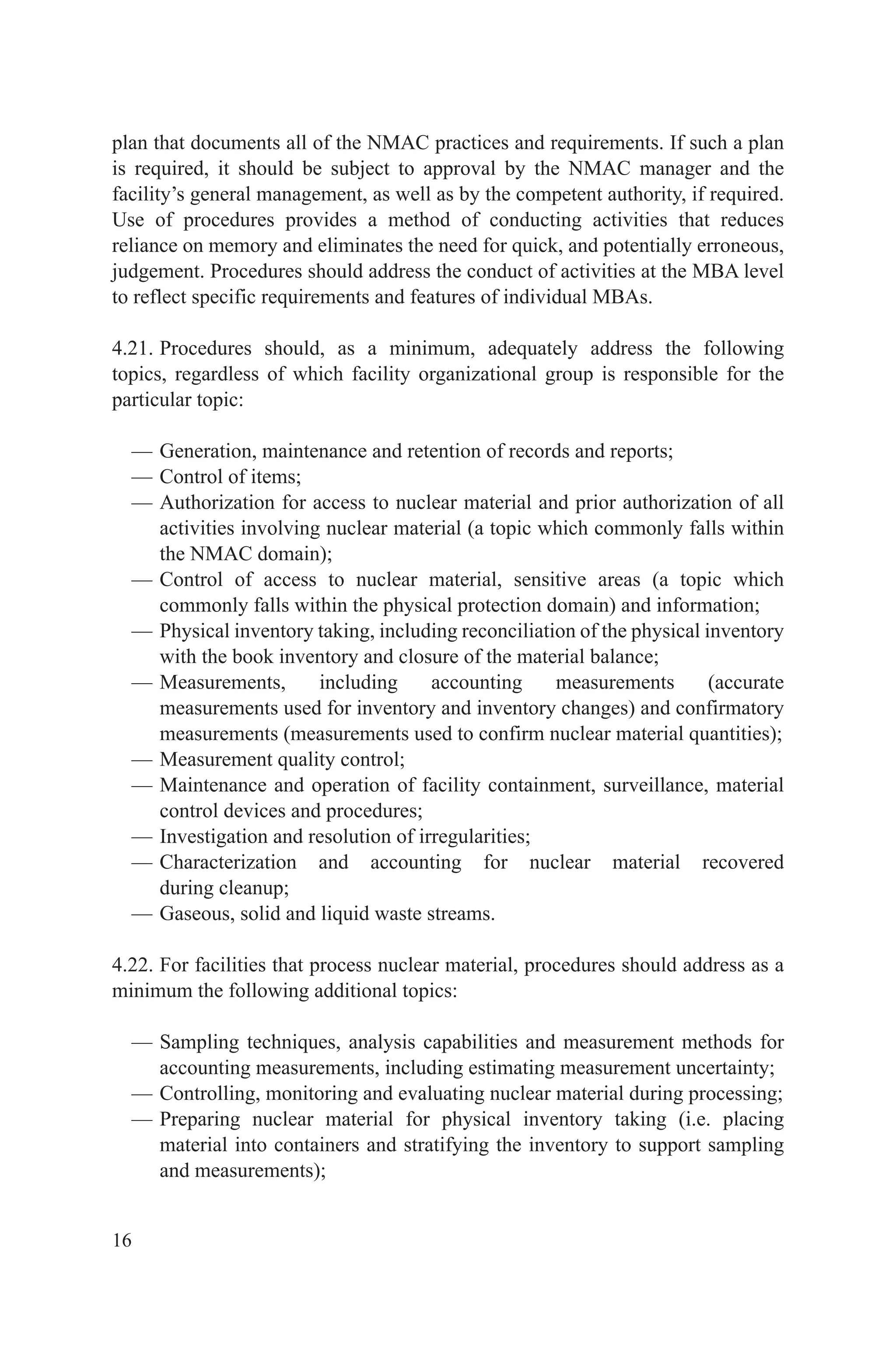 Use of Nuclear Material Accounting and Control for Nuclear Security ...