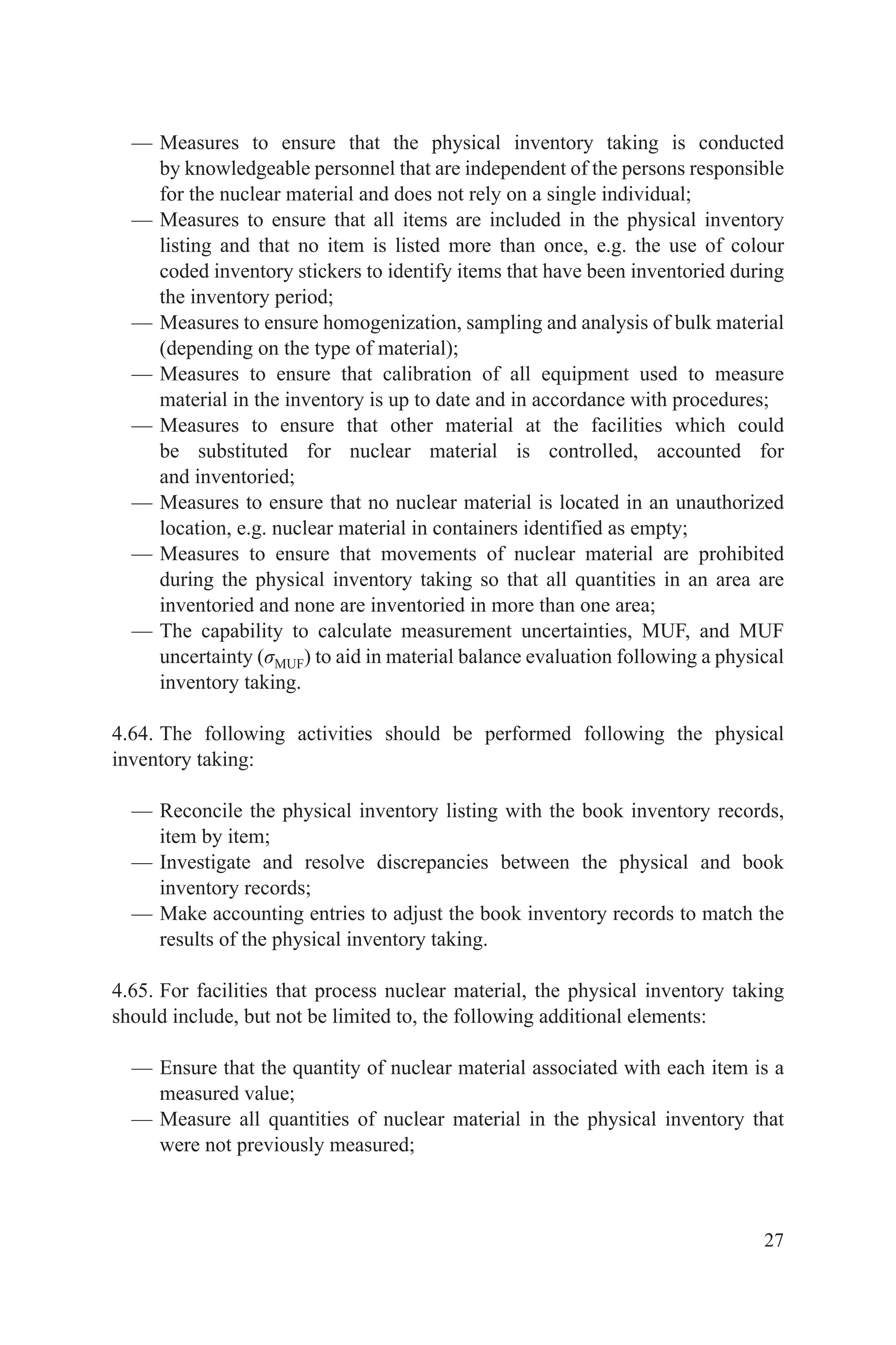 Use of Nuclear Material Accounting and Control for Nuclear Security ...